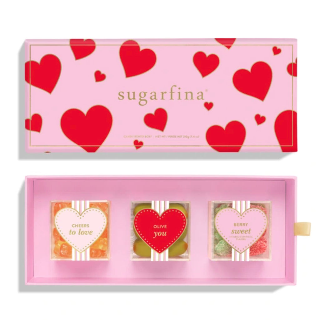 Sugarfina Valentine's 3-pc Candy Bento Box – Monsoon Flowers