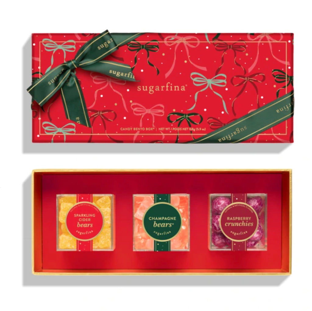 Sugarfina Holiday 3-pc Bento Box – Monsoon Flowers